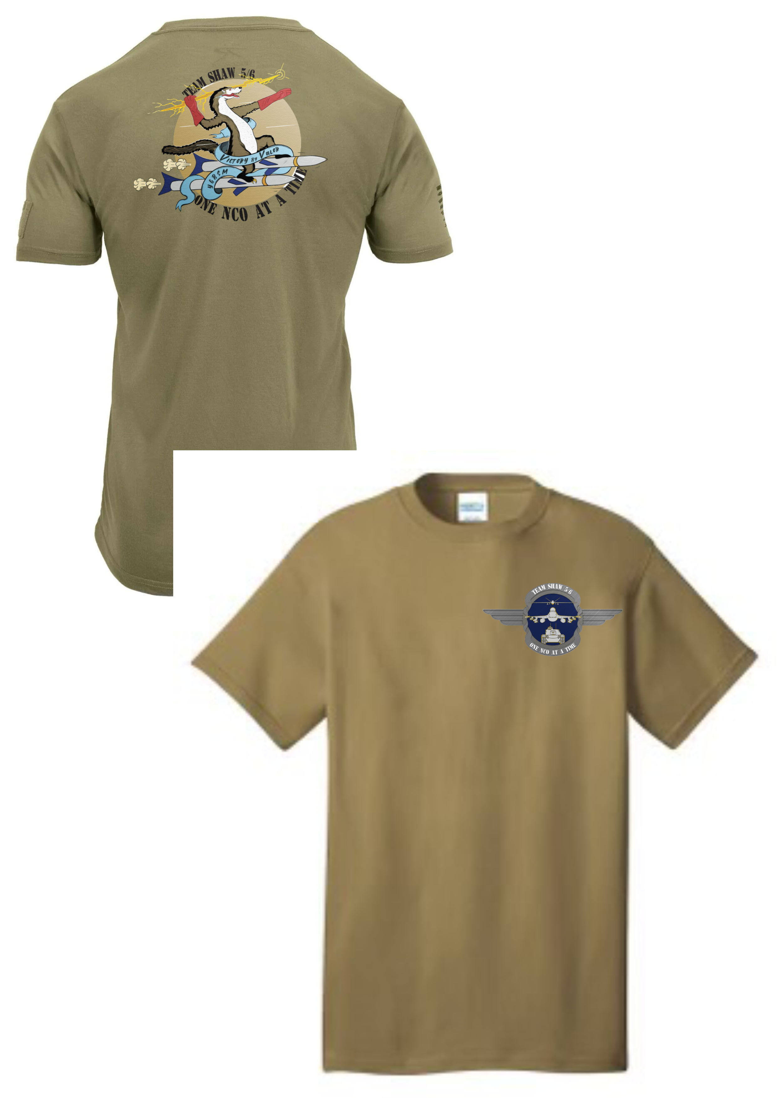 Customized Squad Tan Tee – Unique Creations by Rose LLC